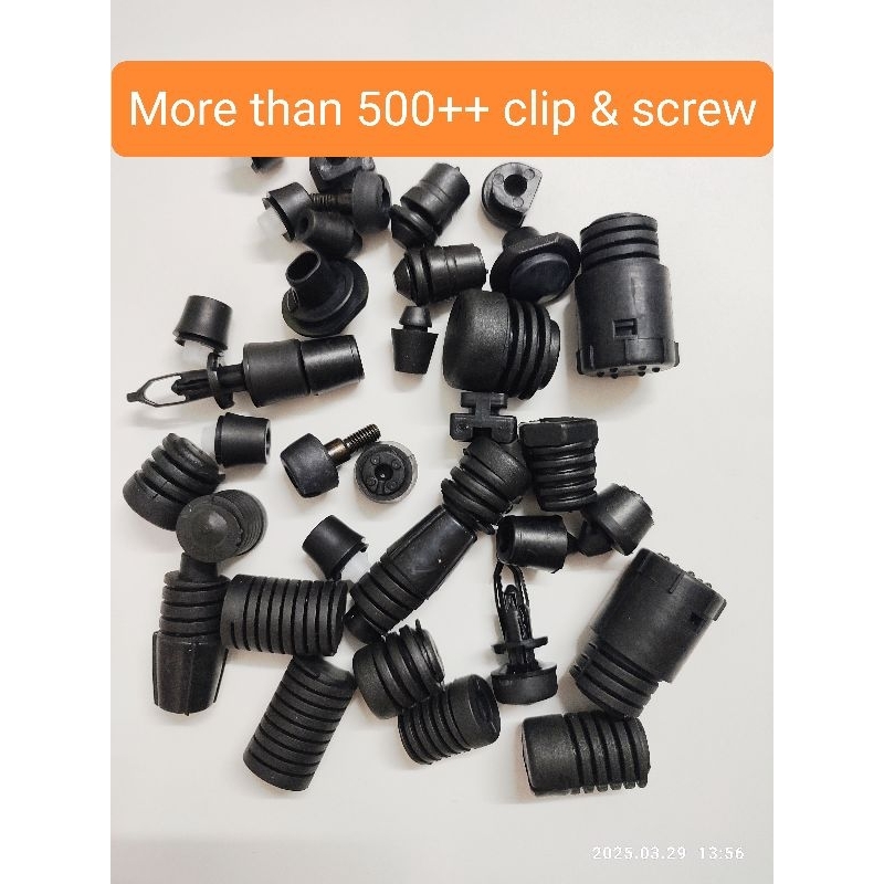 bonnet/tailgate/door bush stopper (2pcs) | Shopee Malaysia