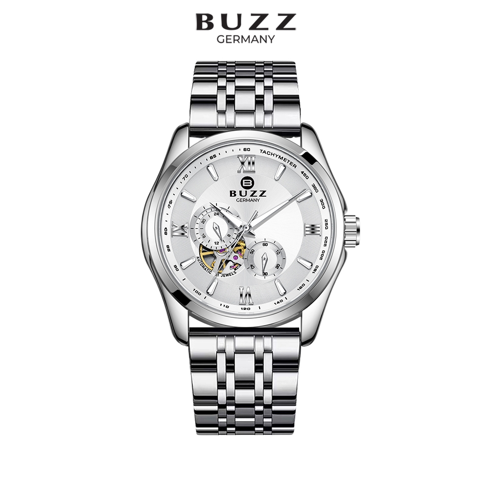 [9.9 MEGA DISCOUNTS]Buzz Germany Jam Tangan Lelaki Men's Stainless ...