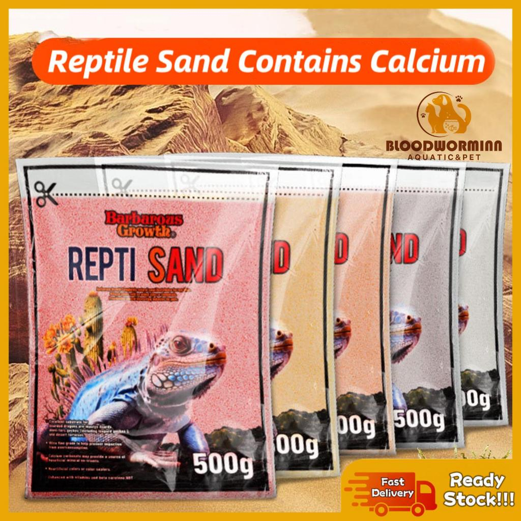 Barbarous Growth Reptile Calcium Sand, Natural Odourless Pet Climbing ...
