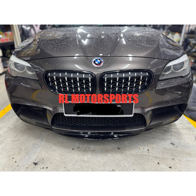 BMW F10 F07 5 Series GT diamond M sport front grill grille cover ...