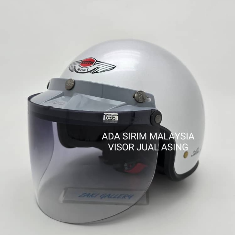 READY STOCK100%ORIGINAL MHR lll Steng Kura Half Cut Helmet 100% ...