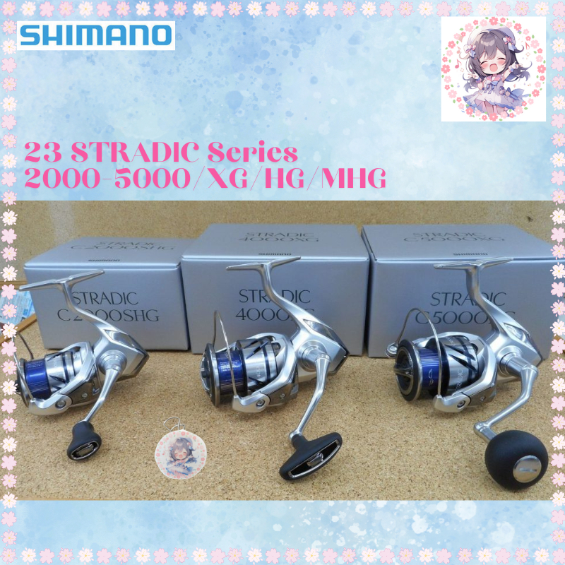 [SHIMANO] 23 Stradic Spinning Reel (2023 Model) – C2000S–C5000XG - Direct From JAPAN | Shopee ...