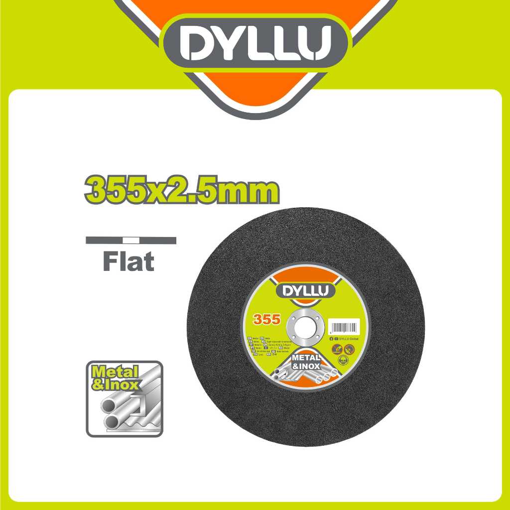 DYLLU Abrasive Metal Cutting Disc 355mm (14inch) DTAC1314 | Shopee Malaysia