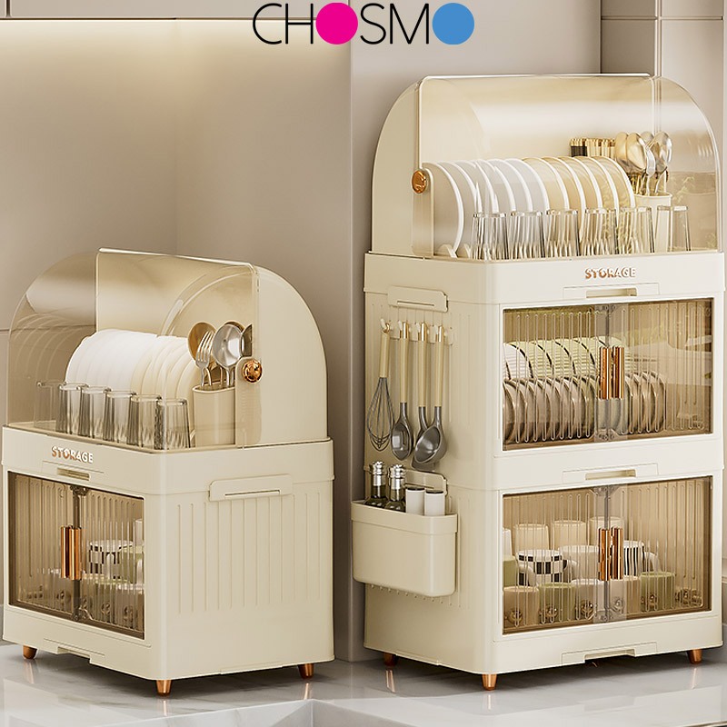 CHOSMO Rak Pinggan Dish Cabinet Eco-Friendly Dish Drainer Rak Dish ...