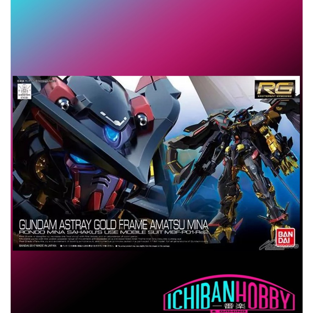 (READY STOCK) BANDAI RG 1/144 GUNDAM GOLD FRAME AMATSU MINA | Shopee ...