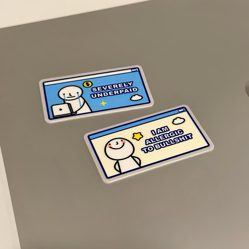 (Eng ver) Ready Stock | Screen Cleaner | Microfiber Sticker | Reusable ...