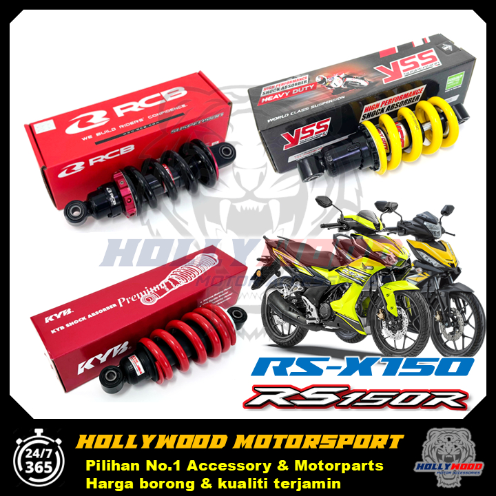 MONOSHOCK RS150 RS-X150 RCB KYB YSS RACING BOY KAYABA ABSORBER SUSPENSION RSX READY STOCK ...