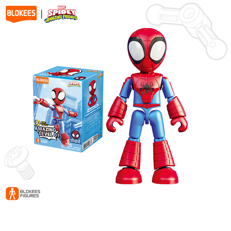Blokees Figures Marvel Building Blocks Toys Spidey and His Amazing ...
