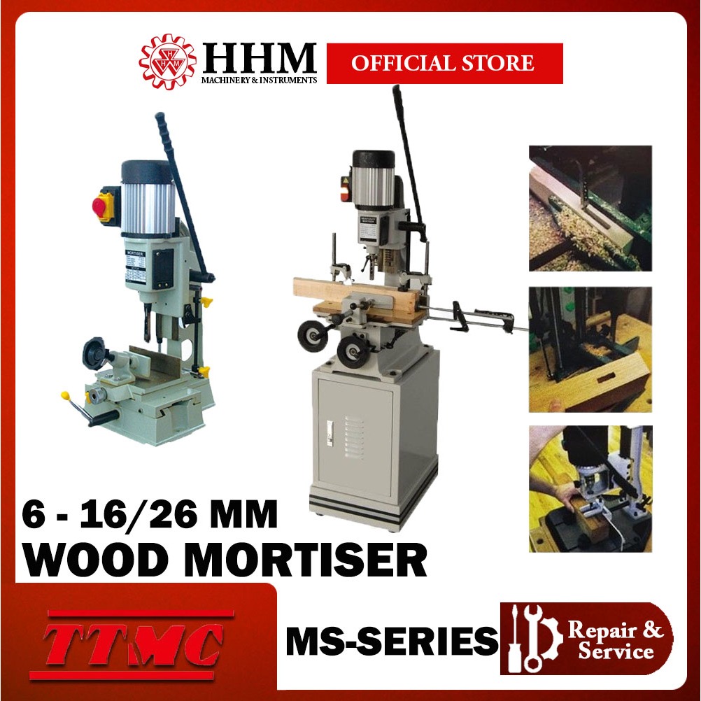 [𝐏𝐑𝐄𝐎𝐑𝐃𝐄𝐑] 𝐓𝐓𝐌𝐂 Wood Mortiser | 6 - 16 / 26 mm (MS-Series) | Shopee ...