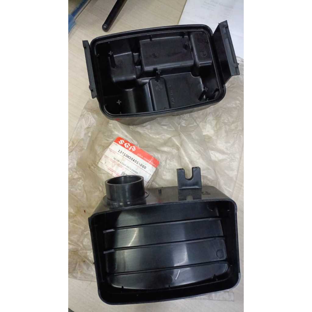 SUZUKI RC80 / RC100 / RC110 AIR CLEANER BOX AIR FILTER BOX COMPLETE SET ...