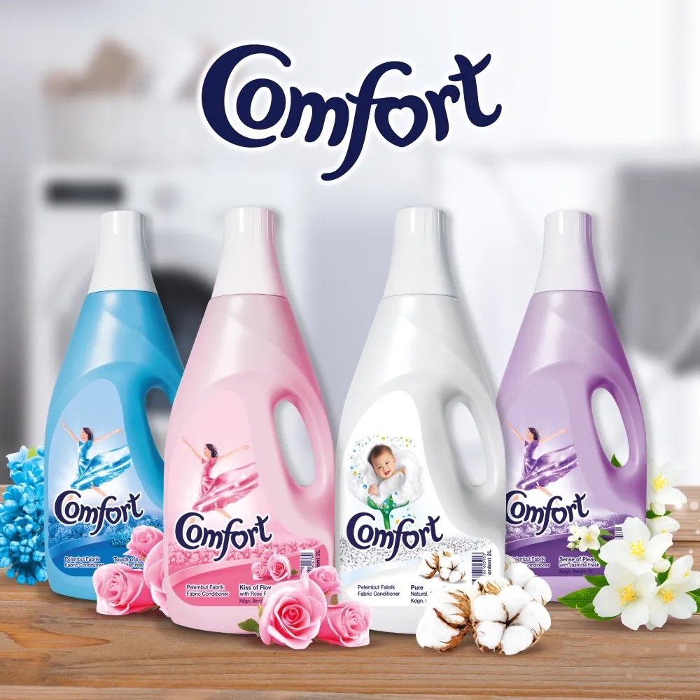 Comfort | Fabric Conditioner Clothes Softener 5L 2L | Pewangi Baju ...