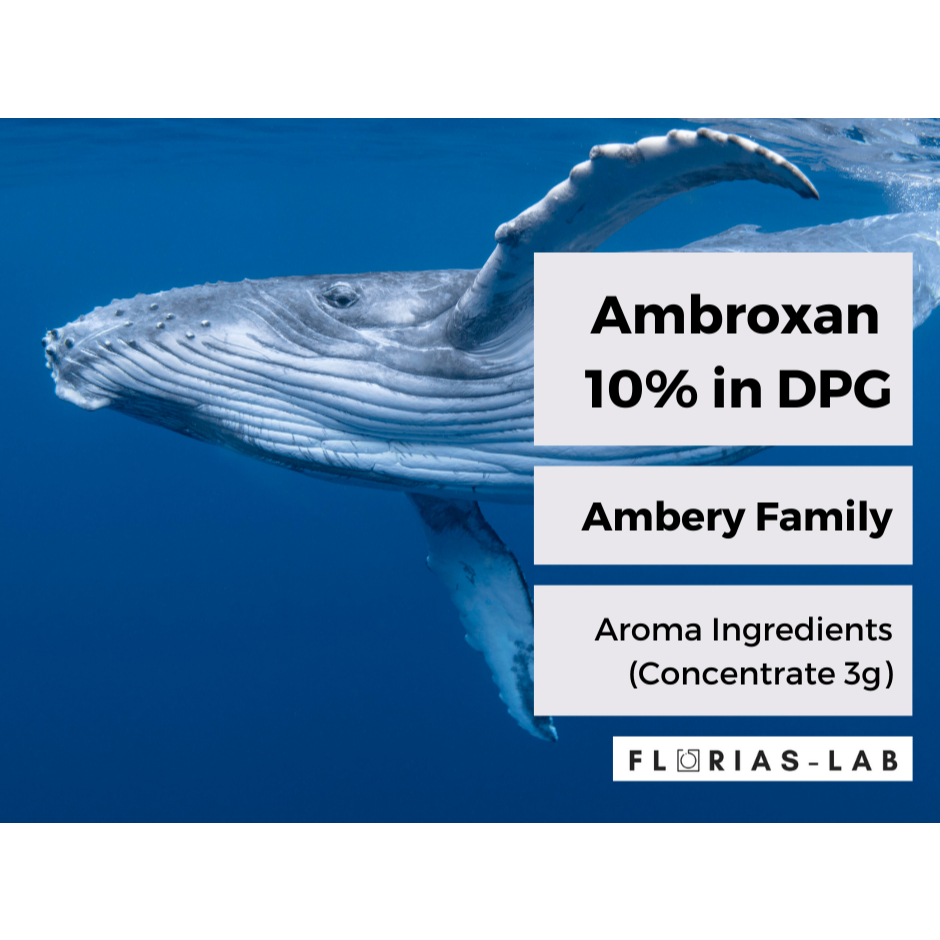 Florias-Lab | Ambroxan 10% in DPG, CAS# 3738-00-9*10% | Ambery Aroma ...