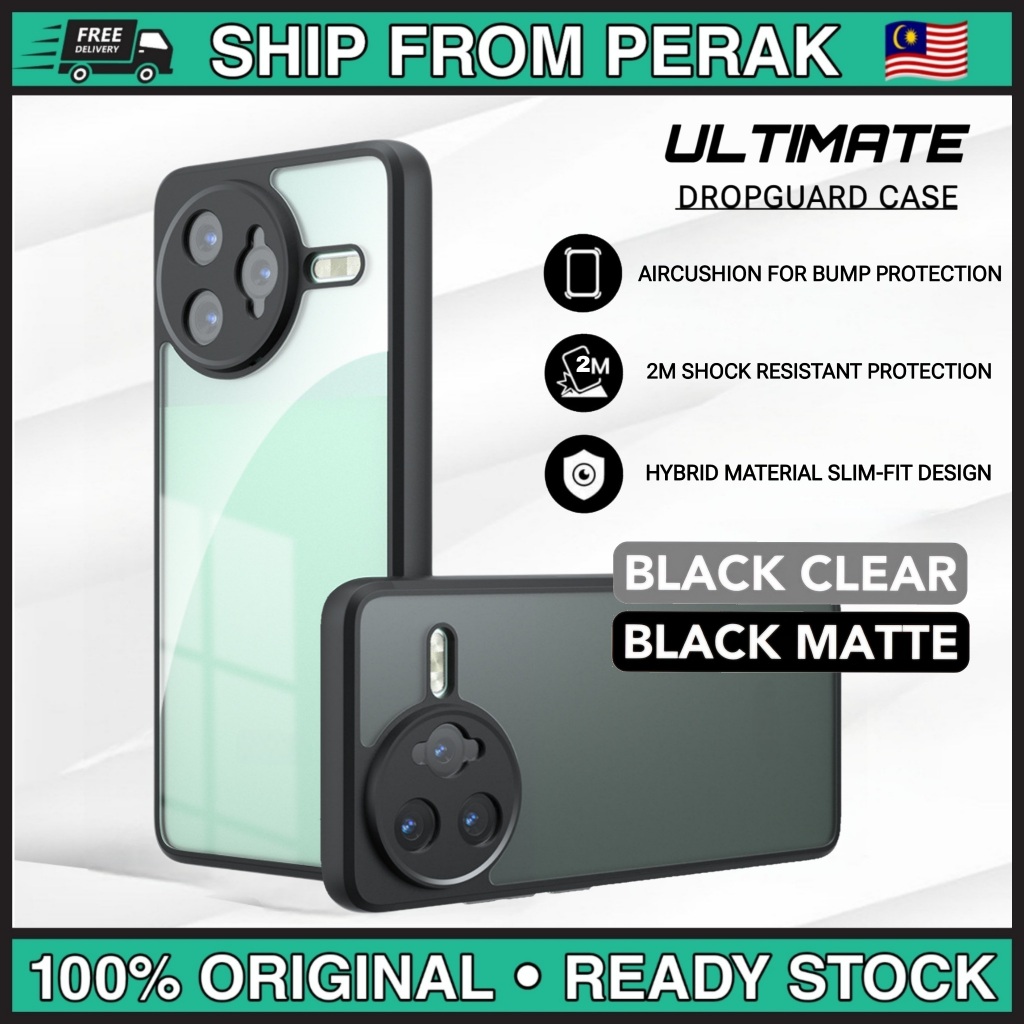 Ultimate DropGuard Case for Xiaomi Poco F7 Pro / F7 Ultra Clear Matte ...