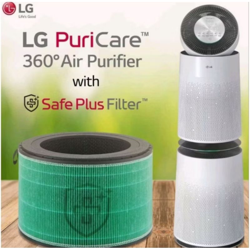 LG PURICARE LG AIR PURIFIER HEPA AS65/AS10 SECOND HAND 100% ORIGINAL ...