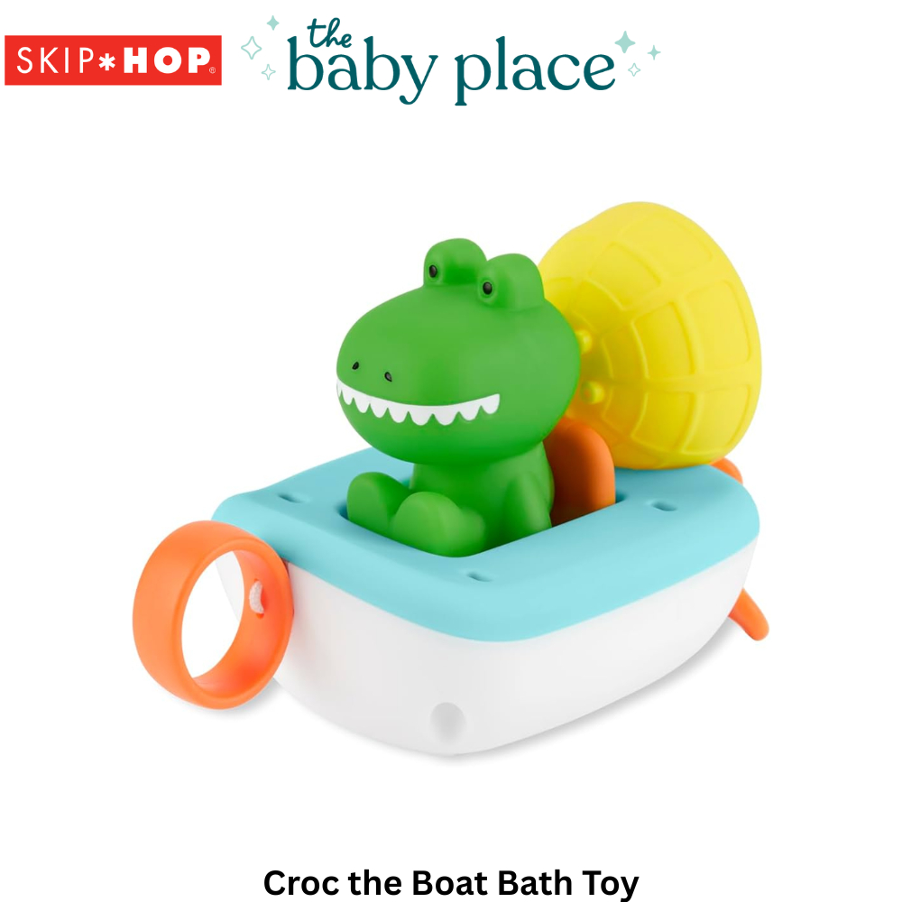 Skip Hop Zoo Croc the Boat Bath Toy | Shopee Malaysia