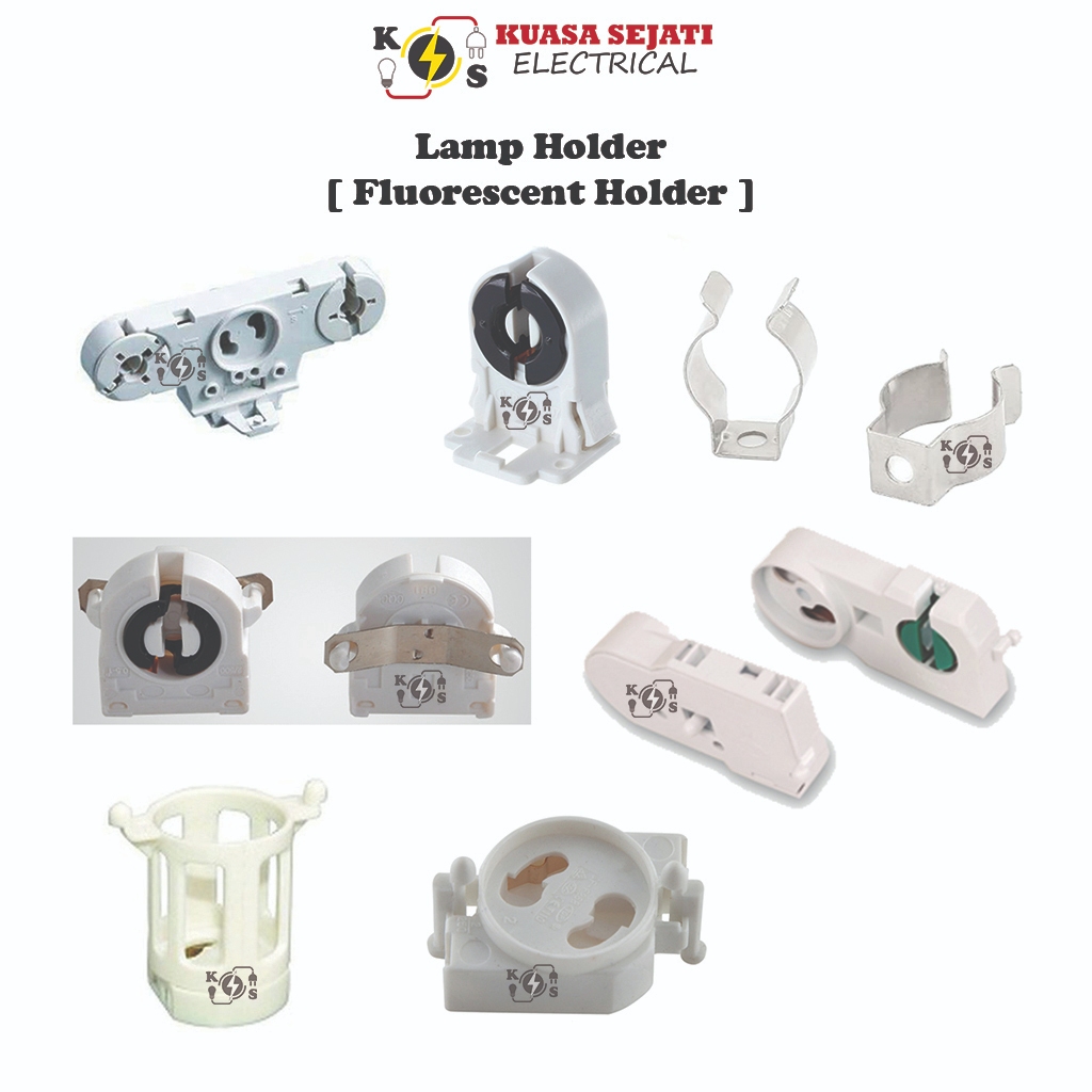 LED TUBE HOLDER / T8 FLUORESCENT TUBE HOLDER / TOP MIRROR TUBE HOLDER ...