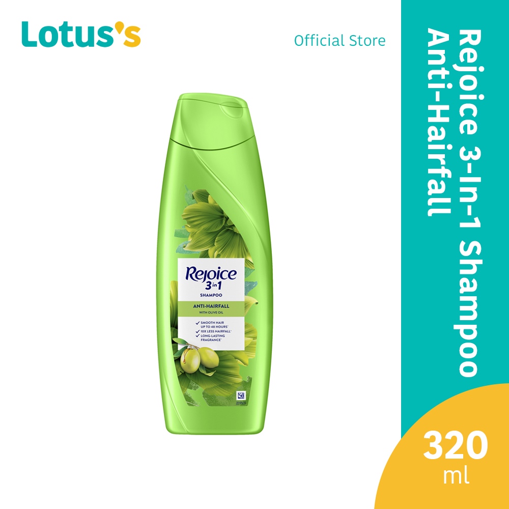 Rejoice 3In1 Anti-Hairfall Shampoo 320ml | Shopee Malaysia