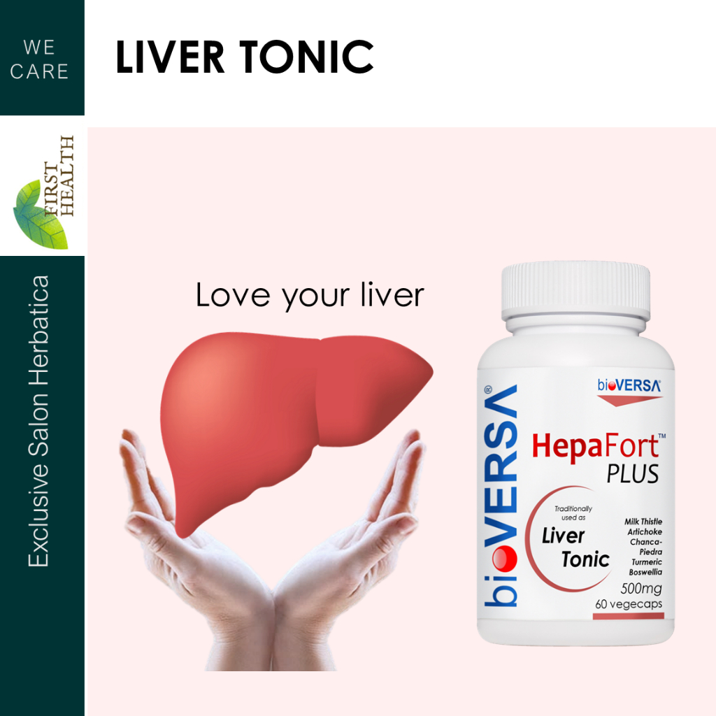 [Liver Health] bioVERSA HepaFort PLUS - Milk Thistle | Non-alcoholic ...