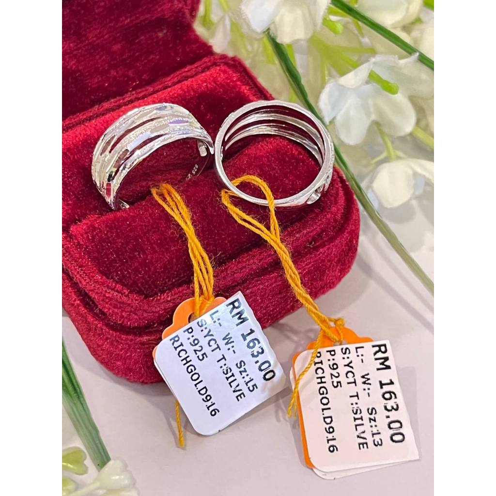 RICHGOLD JEWELS Cincin Nabila silver 925 (nabila ring 925 silver ...