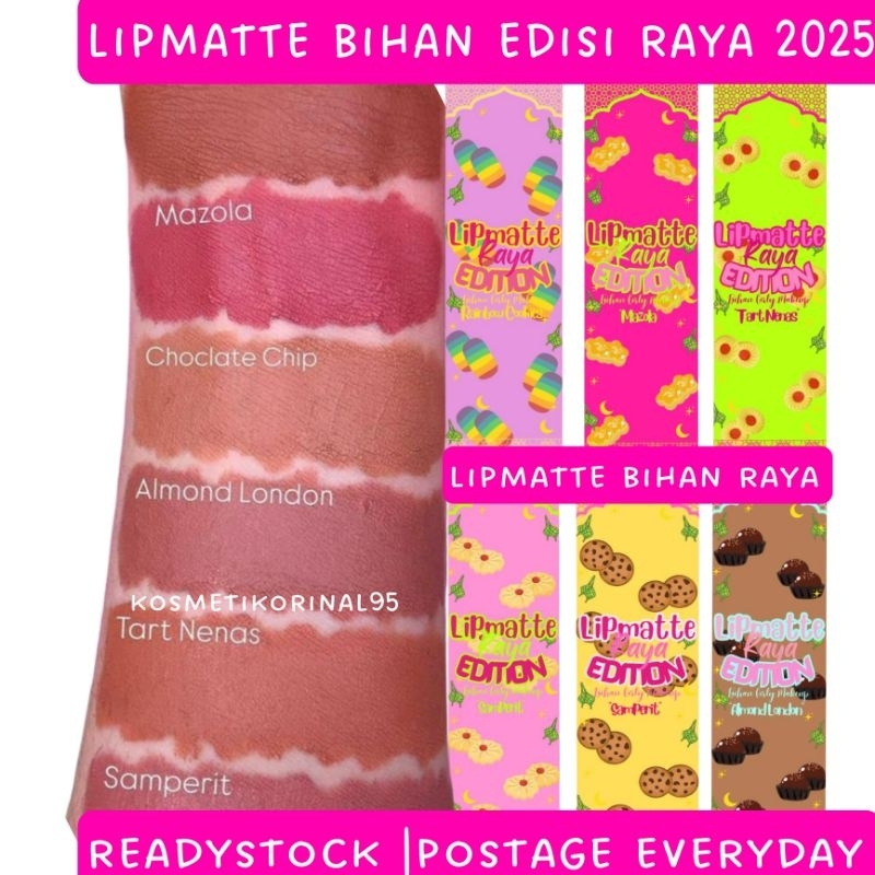 LIPMATTE BIHAN GIRLY MAKEUP EDISI RAYA AIDILFITRI 2025 | Shopee Malaysia