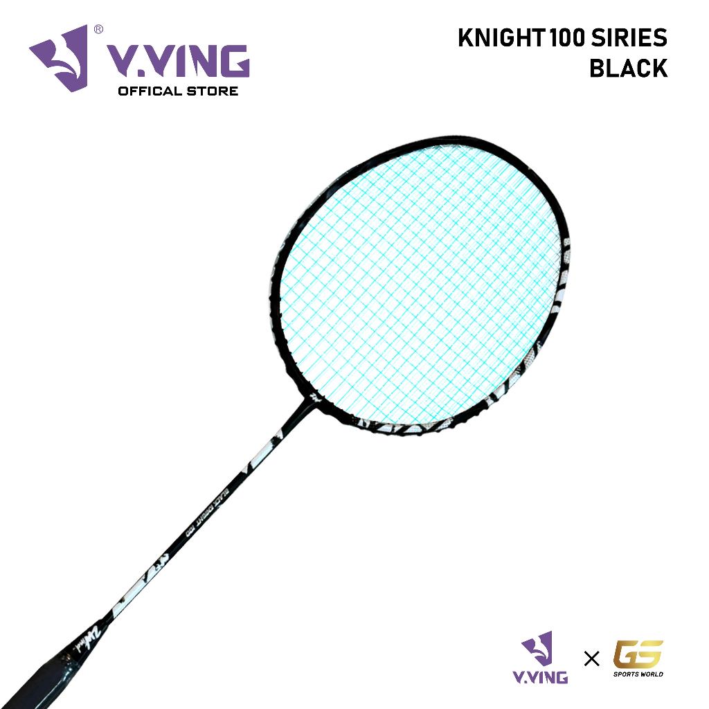 Y Ying Badminton Racket Knight 100 Series (Black / White) | Shopee Malaysia