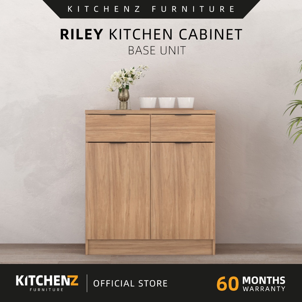 [FREE Shipping] KitchenZ Riley Series Kitchen Cabinet Base Unit Kitchen ...