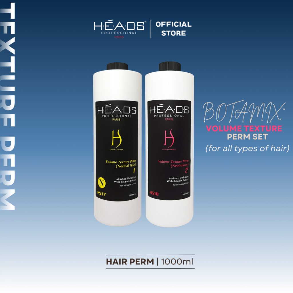 HEADS Volume Texture Perm 1 (Normal Hair) & Volume Texture Perm 2 x2 ...