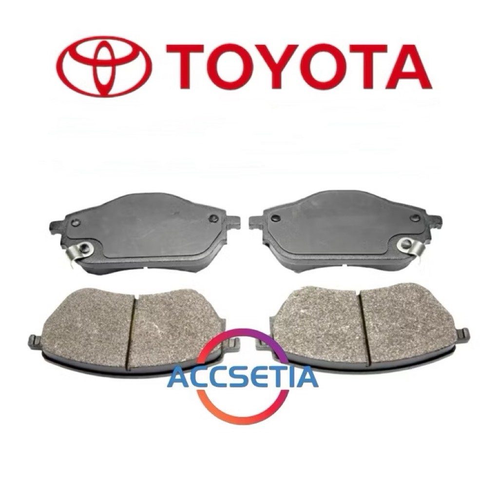 TOYOTA ESTIMA ACR30 MCR30/40 ALPHARD ANH10 FRONT DISC BRAKE PAD ...
