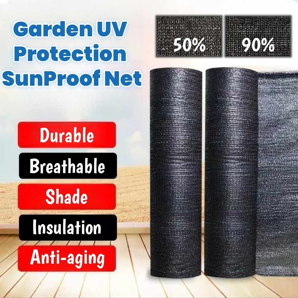 Sun Shade Net Anti-UV 90% Outdoor Awnings Sun Shelter Sunscreen Garden ...