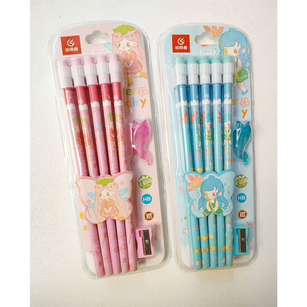 Blink Angel Cute Fairy School Stationary Kids Accessories Alat Tulis ...