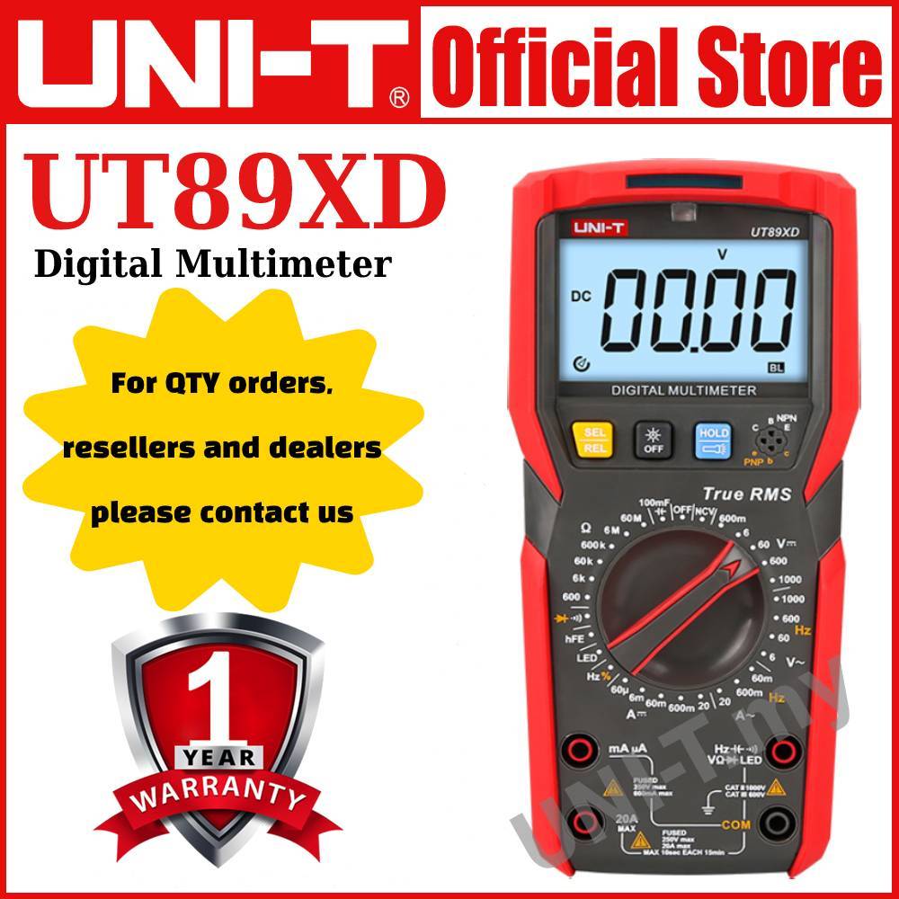 UNI-T UT89XD UT89X Digital Multimeter | Shopee Malaysia