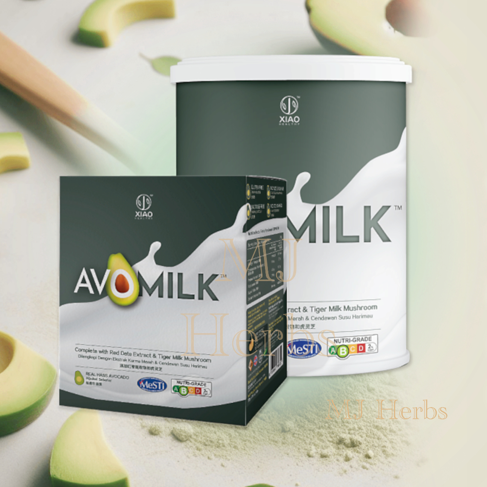 (HALAL) Xiao Healthy - Gluten Free AvoMilk (Avocado Milk complete with ...