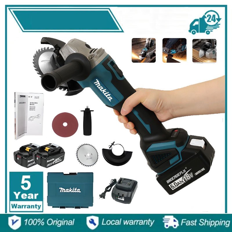 Electric Angle Grinder Grinder Rechargeable Lithium BatteryPortable ...