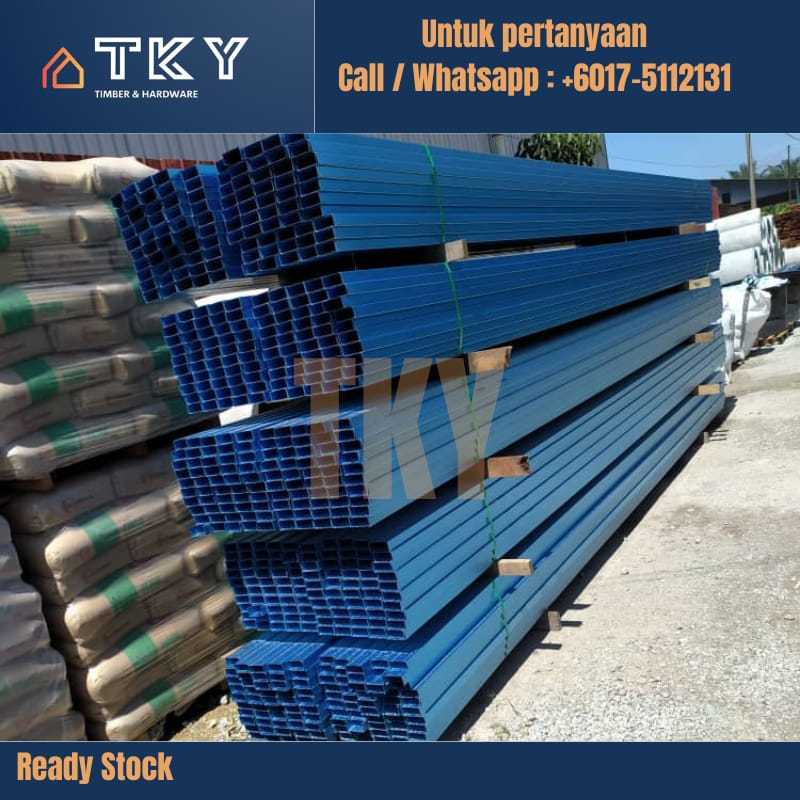 [SELANGOR/KL only] C Channel/C Purlin 0.75mm x 6m / Besi Biru - (2"x3"x ...