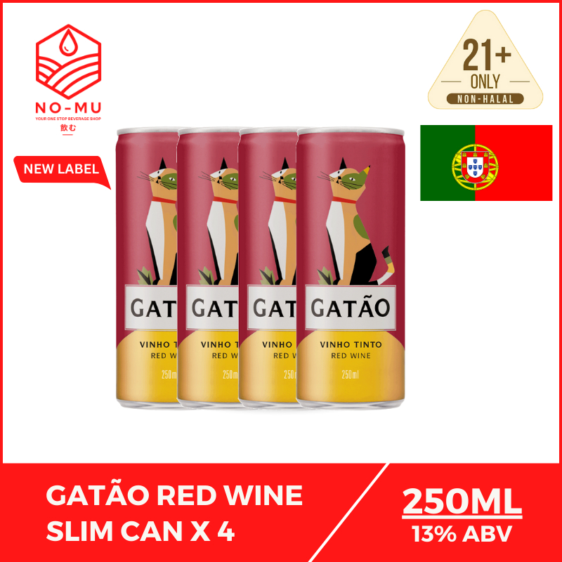 Gatão Red Slim Can x 4 (250ML) | Shopee Malaysia