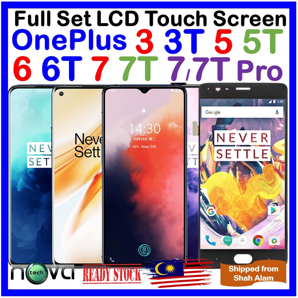 ORI NGS Full Set LCD Screen Fit For OnePlus 3 3T / OnePlus 5 5T / Oneplus 6 6T / Oneplus 7 7T ...