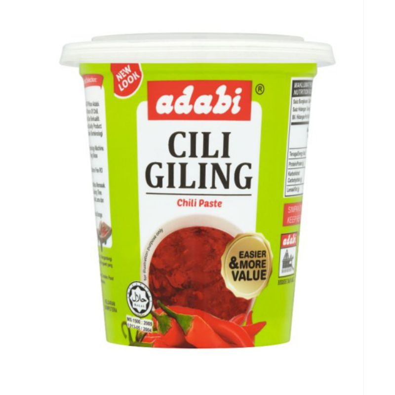 ADABI HALAL ☑️ Combo x2 Pes Cili Giling | Cili Boh 150g | Shopee Malaysia