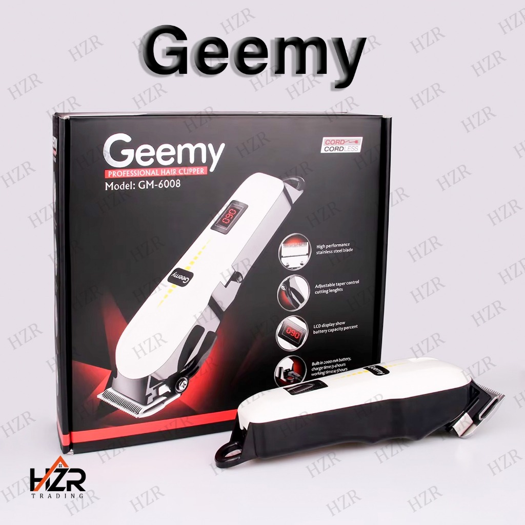 Original Geemy gm 6008 cordless wireless rechargeable multifunction ...
