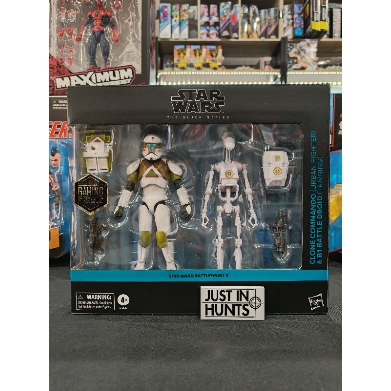 Star Wars The Black Series 6"Inch 2-Pack Clone Commander (Urban Fighter ...