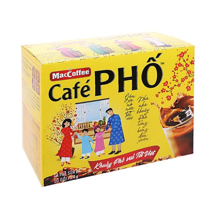 [Halal] MacCoffee Cafe Pho Vietnam 3 in 1 Instant Coffee (10 sachets x ...