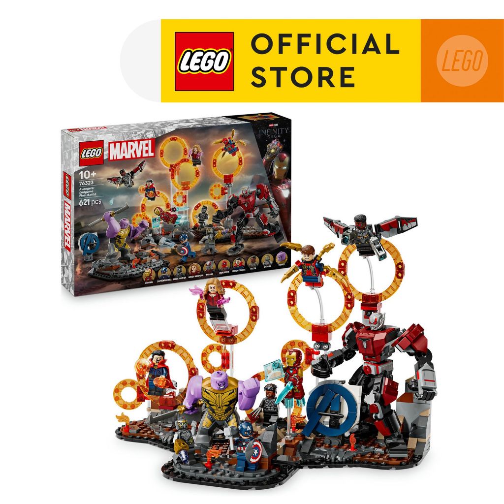 LEGO Super Heroes Marvel 76323 Avengers: Endgame Final Battle (621 Pieces) | Shopee Malaysia