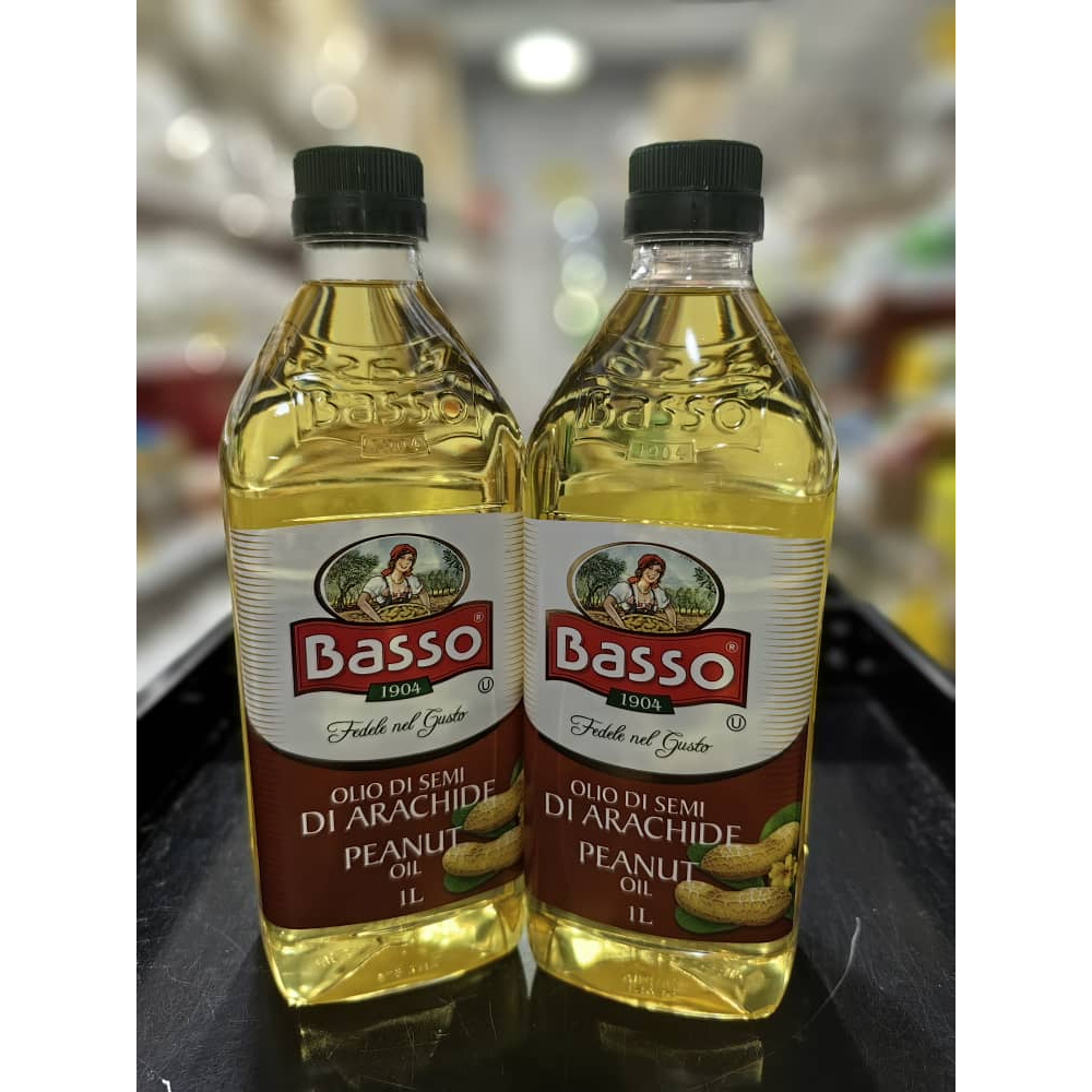 Basso Peanut Oil 1 litre Imported Italy//意大利进口花生油 1公升 | Shopee Malaysia