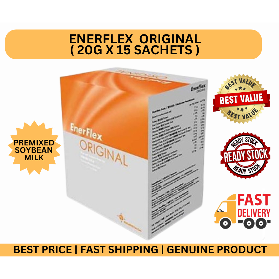 CLEARANCE SALES!! Enerflex Original 20g X 15 sachets ( EXP : 12/25 ...