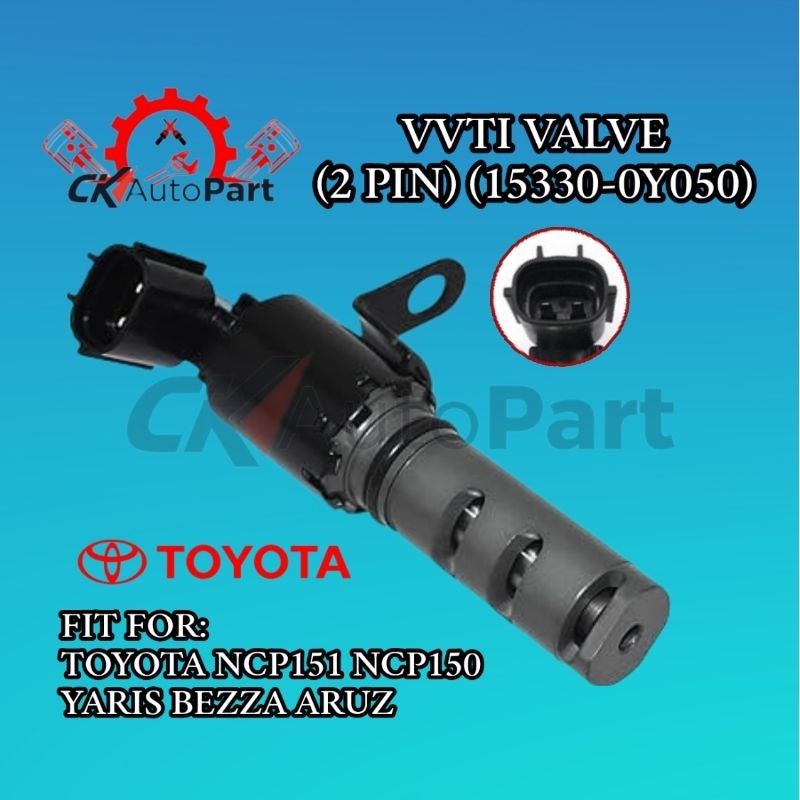 TOYOTA NCP151 NCP150 YARIS BEZZA ARUZ VVTI VALVE 15330-0Y050 (RH ...