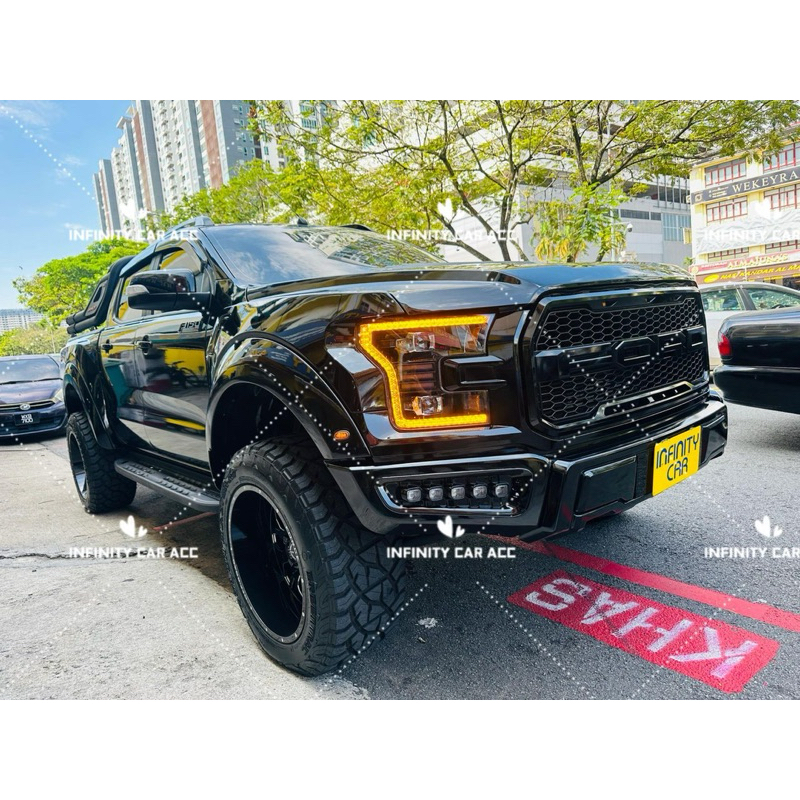 Ford Ranger T6 T7 T8 Convert F150 Full Metal Bodykit ( No Paint ...