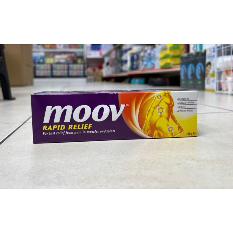 Moov Ointment Rapid Relief Cream 100g Ready Stock | Shopee Malaysia