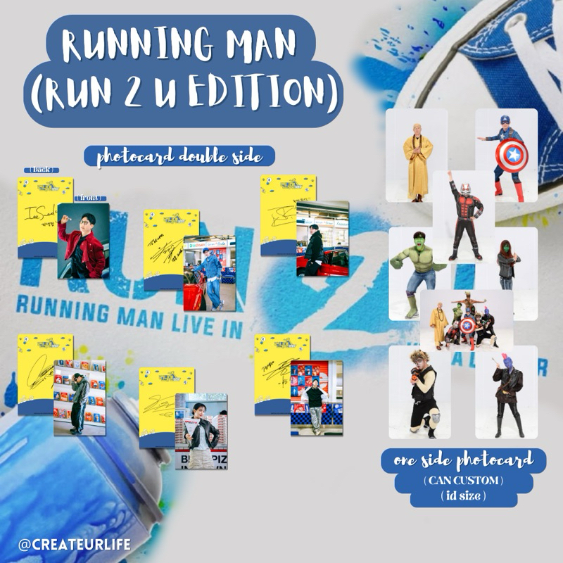 RUNNING MAN FANKIT ( RUN2U EDITION ) | Shopee Malaysia