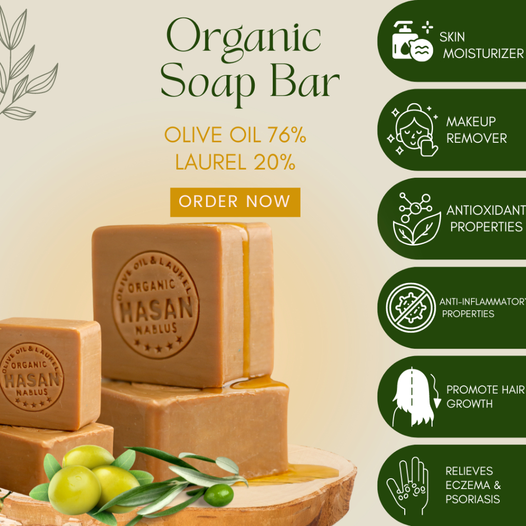 [HASAN] Sabun Zaitun Agarwood Olive Oil Soap l Eczema Treatment Olive ...
