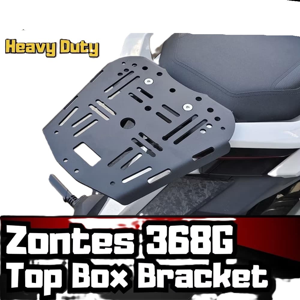 Zontes 368G 350E Top Box Bracket CNC ALLOY Heavy Duty More Stabilize ...