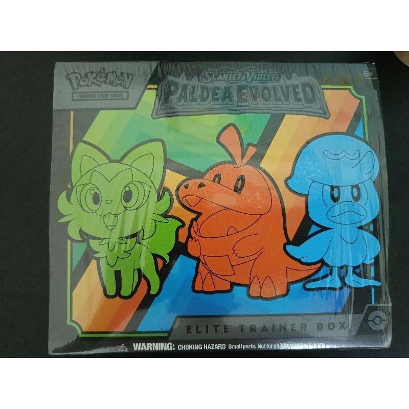 POKEMON TCG : PALDEA EVOLVED ETB (Empty BOX) BOX ONLY | Shopee Malaysia